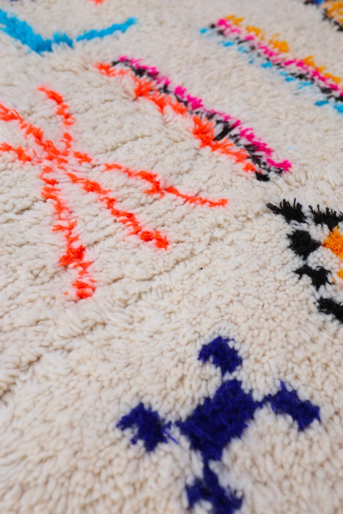 Big berber carpets handmade in Morocco | Around 2,5 x 1,5m