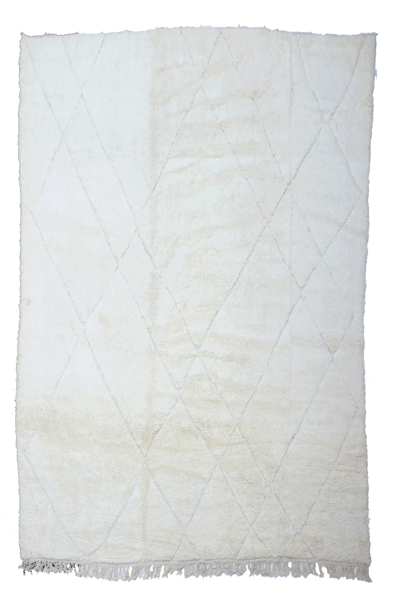 Tapis berbère Béni Ouarain - + DESCRIPTION MOTIF ET STYLE ET COULOIR